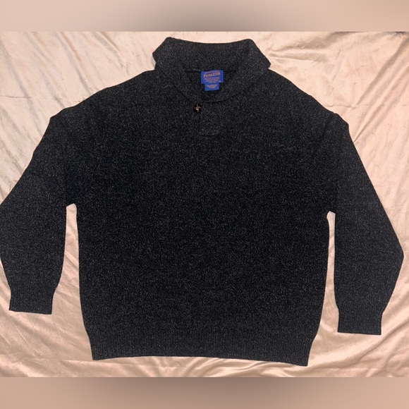 Pendleton | Sweaters | Pendleton Mens Charcoal Wool Sweater | Poshmark